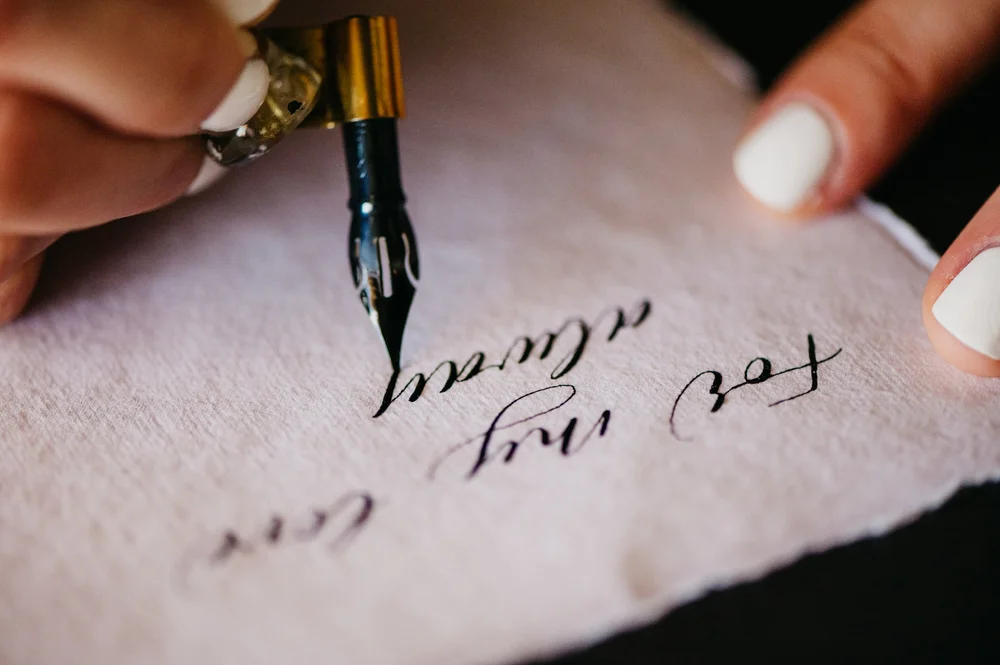 Tally Mark Calligraphy | Las Vegas Calligrapher & Engraver
