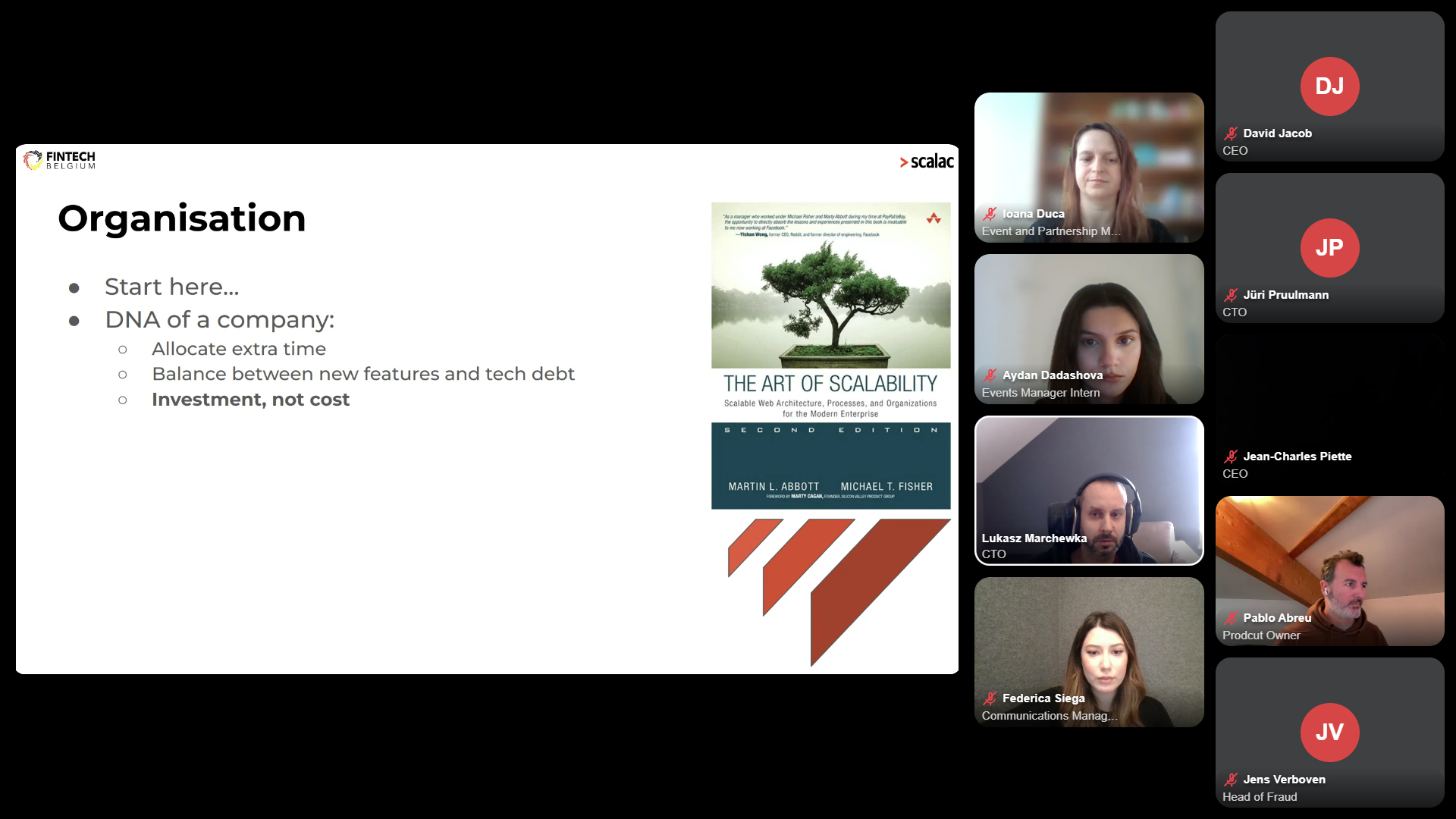 Webinar On Designing Scalable Fintechs Fintech Belgium
