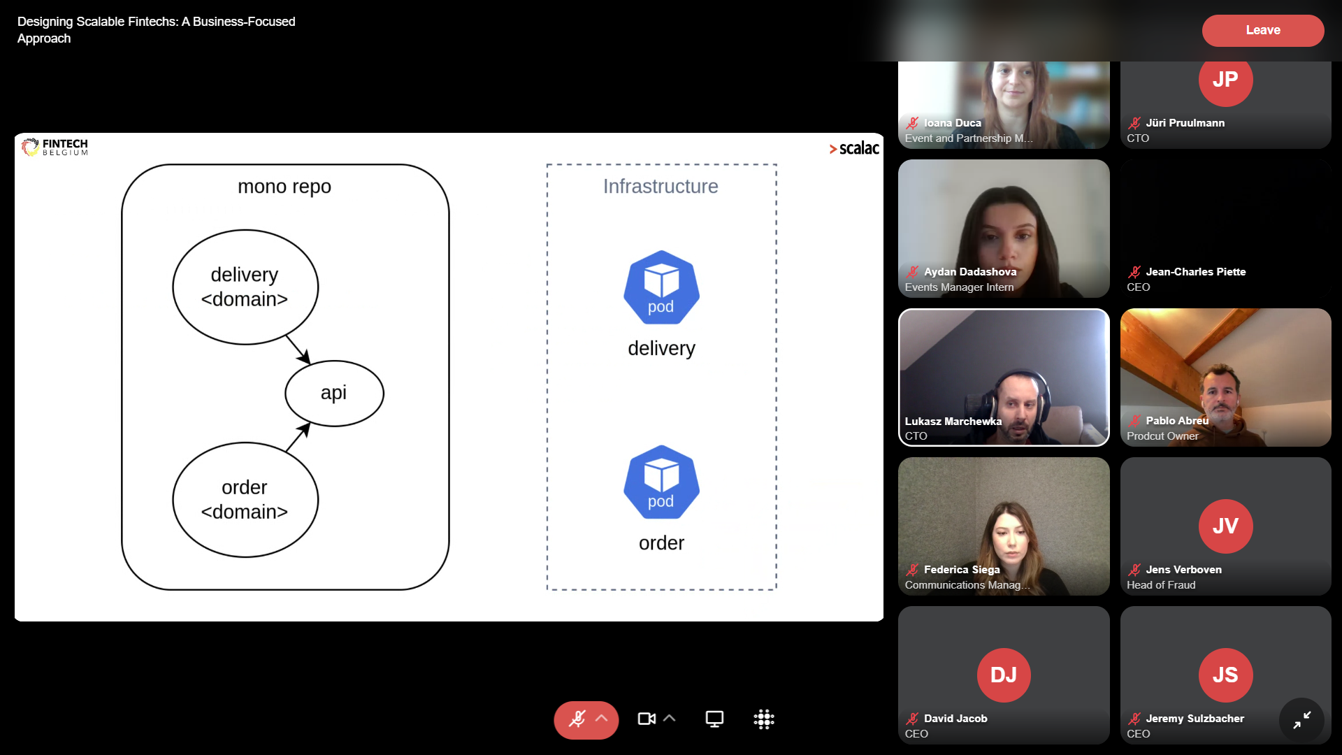 Webinar On Designing Scalable Fintechs Fintech Belgium