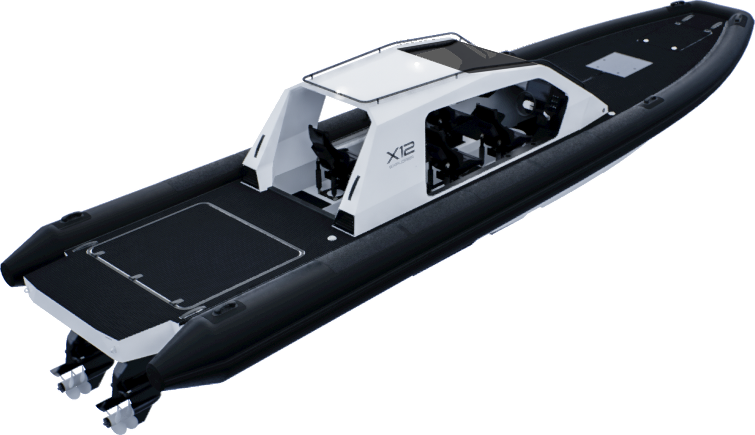 Goldfish X12 | Peak performance vessel — Goldfish Boat