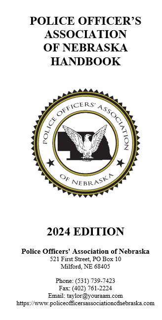 POAN Handbook — Police Officers Association of Nebraska