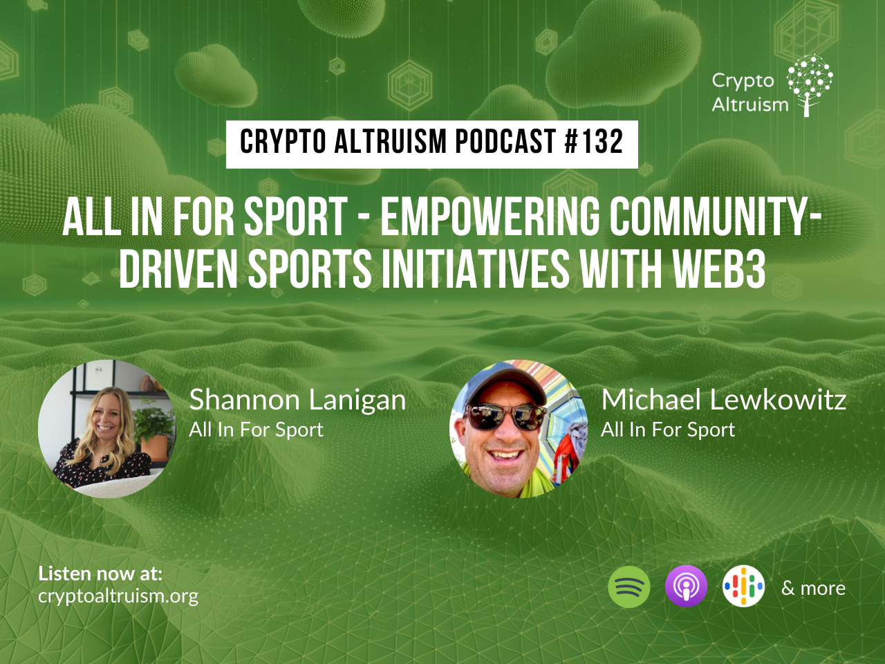 Crypto Altruism: Showing the world the good of crypto & Web3