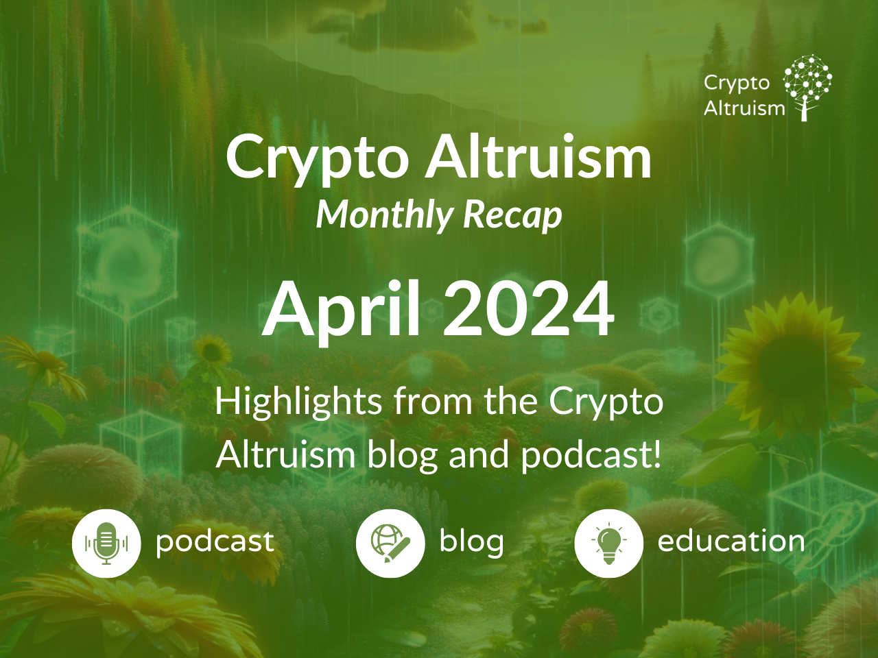 Crypto Altruism: Showing the world the good of crypto & Web3