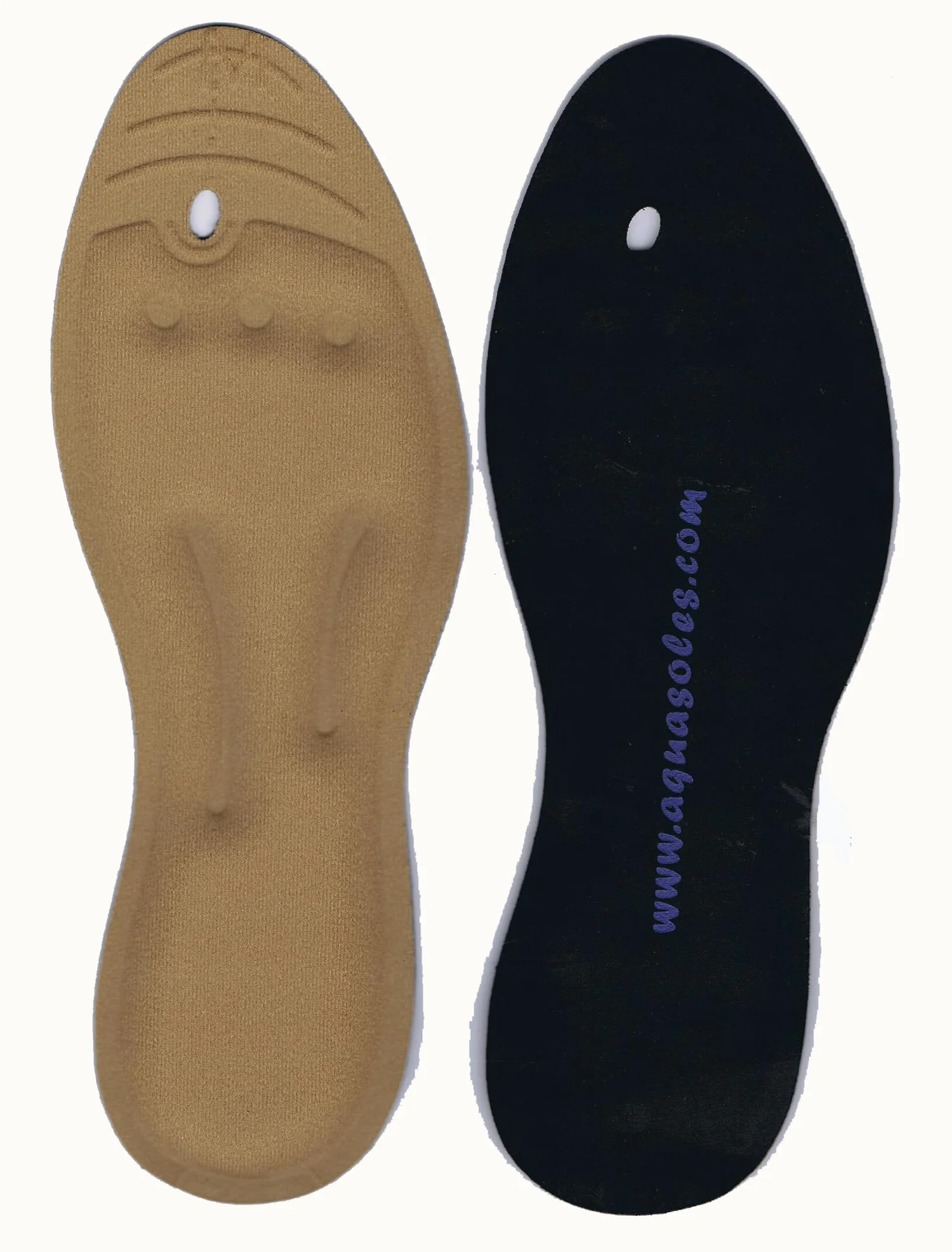 Comfortable & Doctor Recommended Massaging Shoe Insoles | AquaSoles
