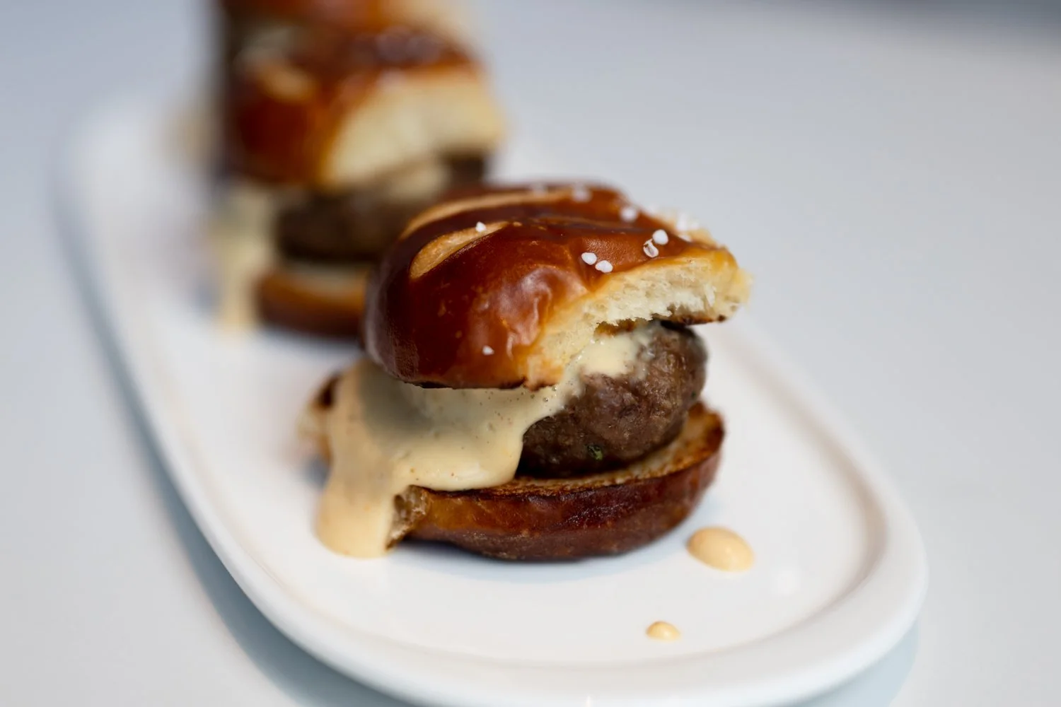 Beer Cheese Sliders for Game Day — Taste of the South Dips