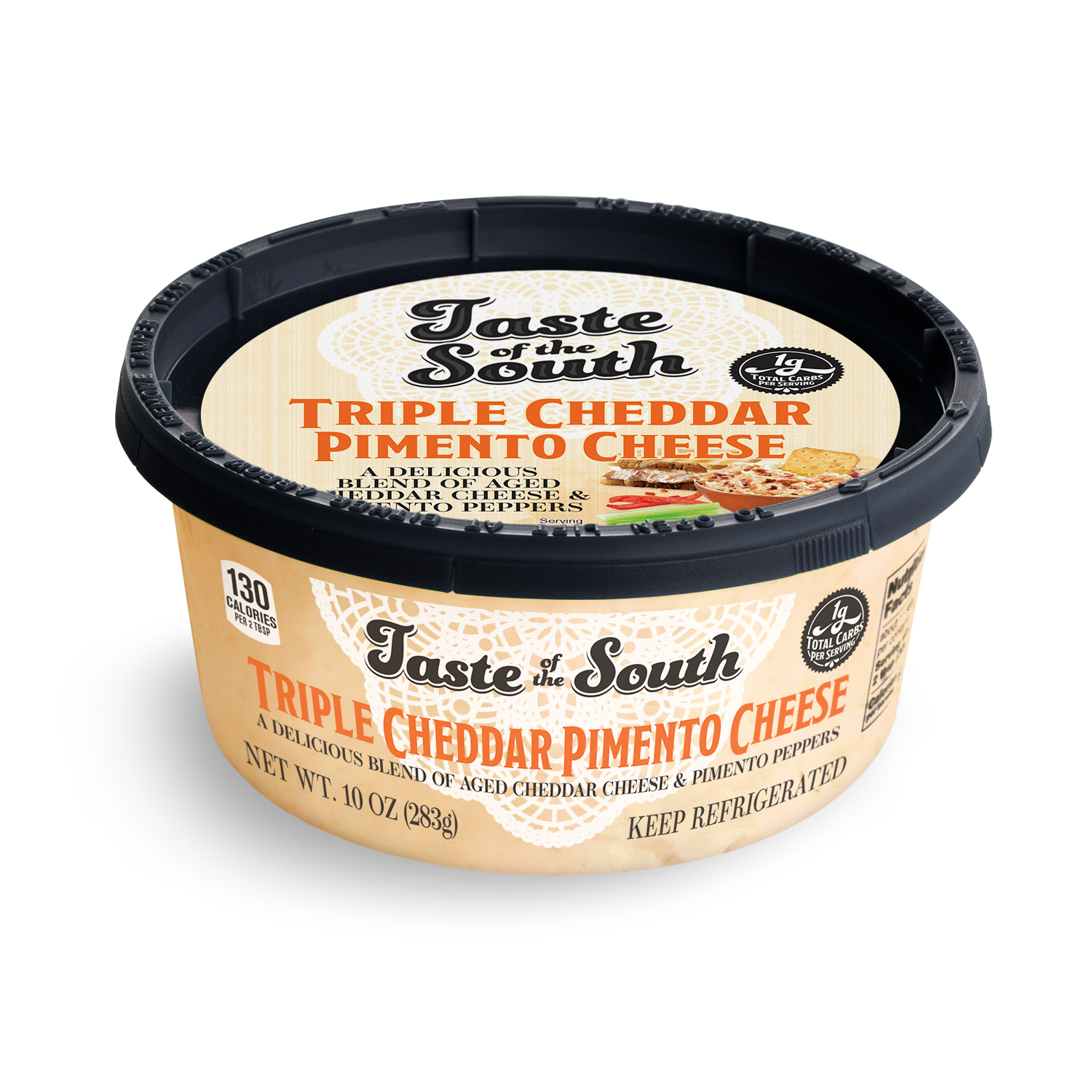 Triple Cheddar Pimento Cheese — Taste of the South Dips