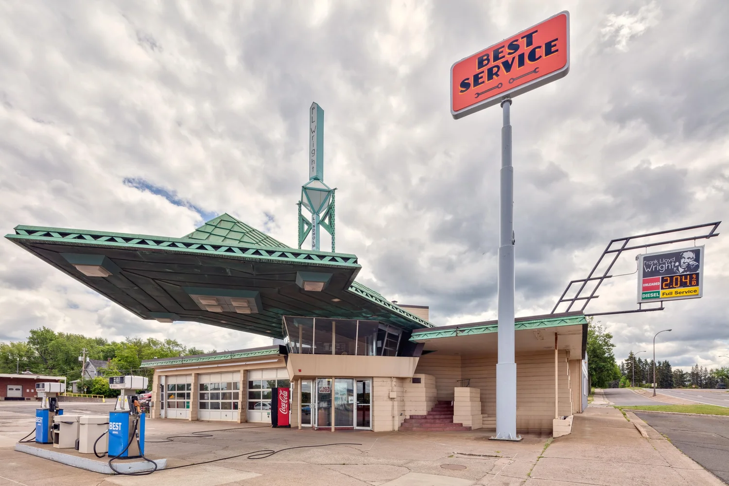 14 Best Designed Frank Lloyd Wright Gas Stations — Andrew Pielage ...