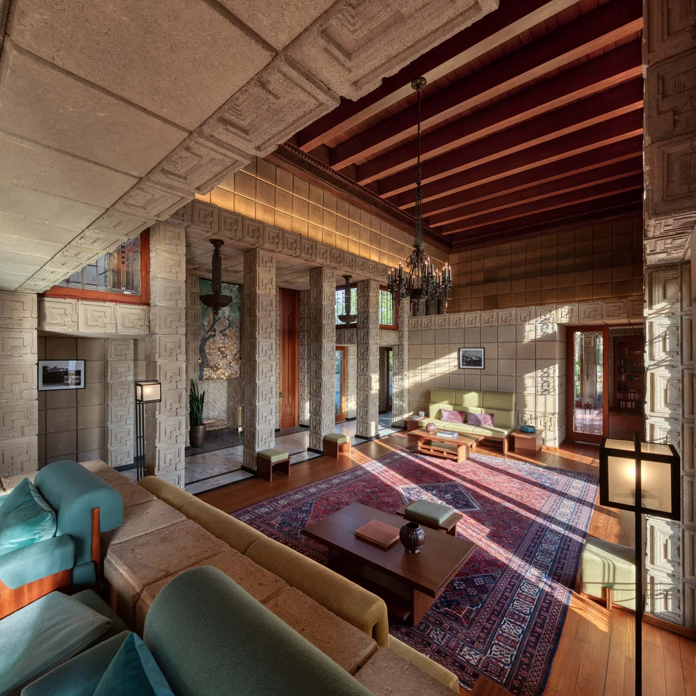 Wright's Ennis House in Los Angeles — Andrew Pielage Photography