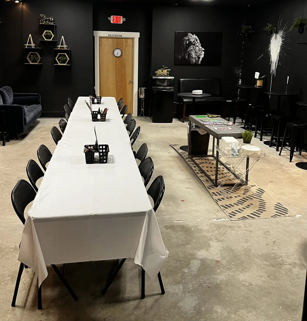 Paint Splatter and Smash rooms