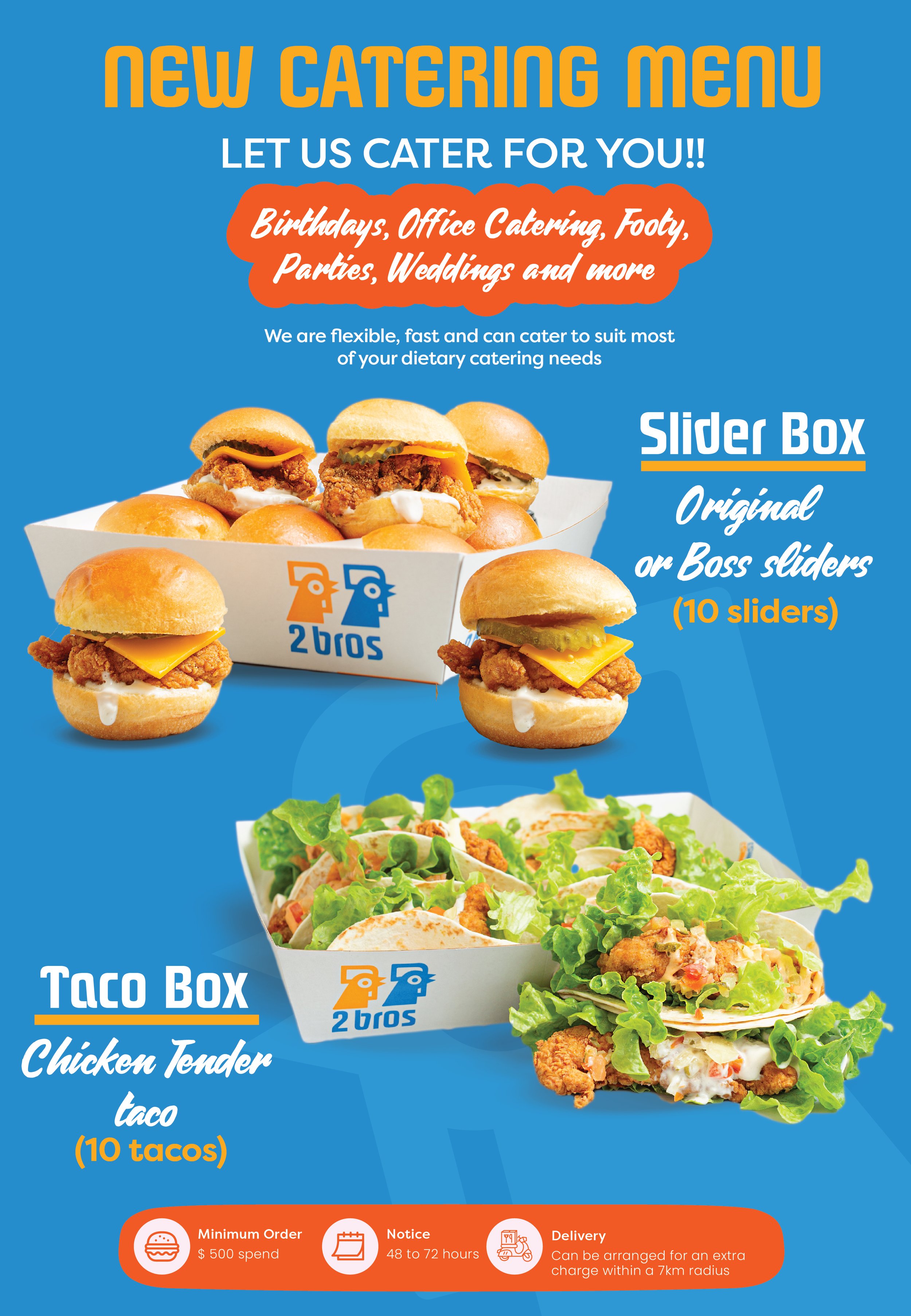 Catering — 2 Bros Nashville Hot Chicken