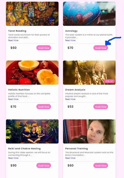 Book Live, Scheduled Health Sessions with Soul Food Fitness