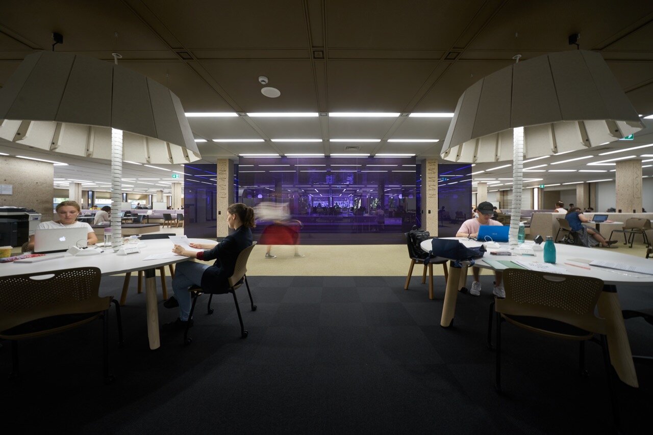 UQ Duhig Central Library Refurbishment — Wilson Architects 2021