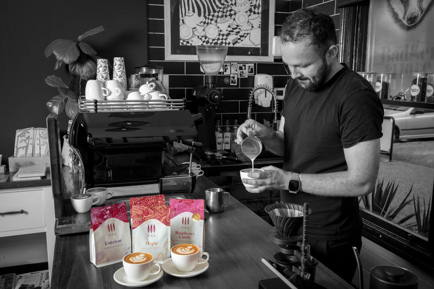 Coffee culture by the cupful: Badger & Hare Café — Food and Fibre Gippsland