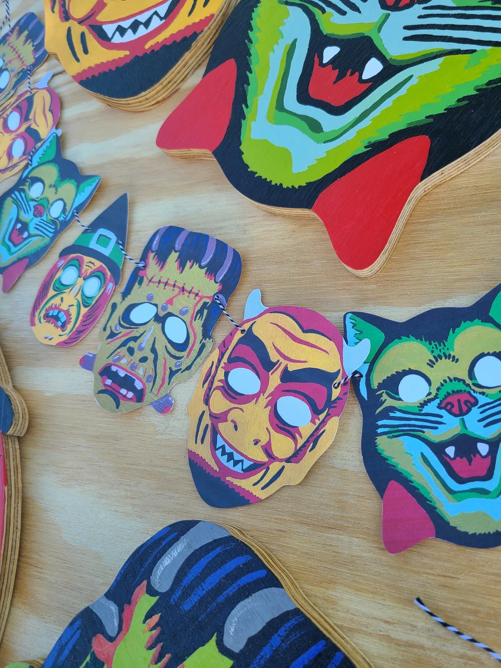 Vintage Halloween Witch Mask