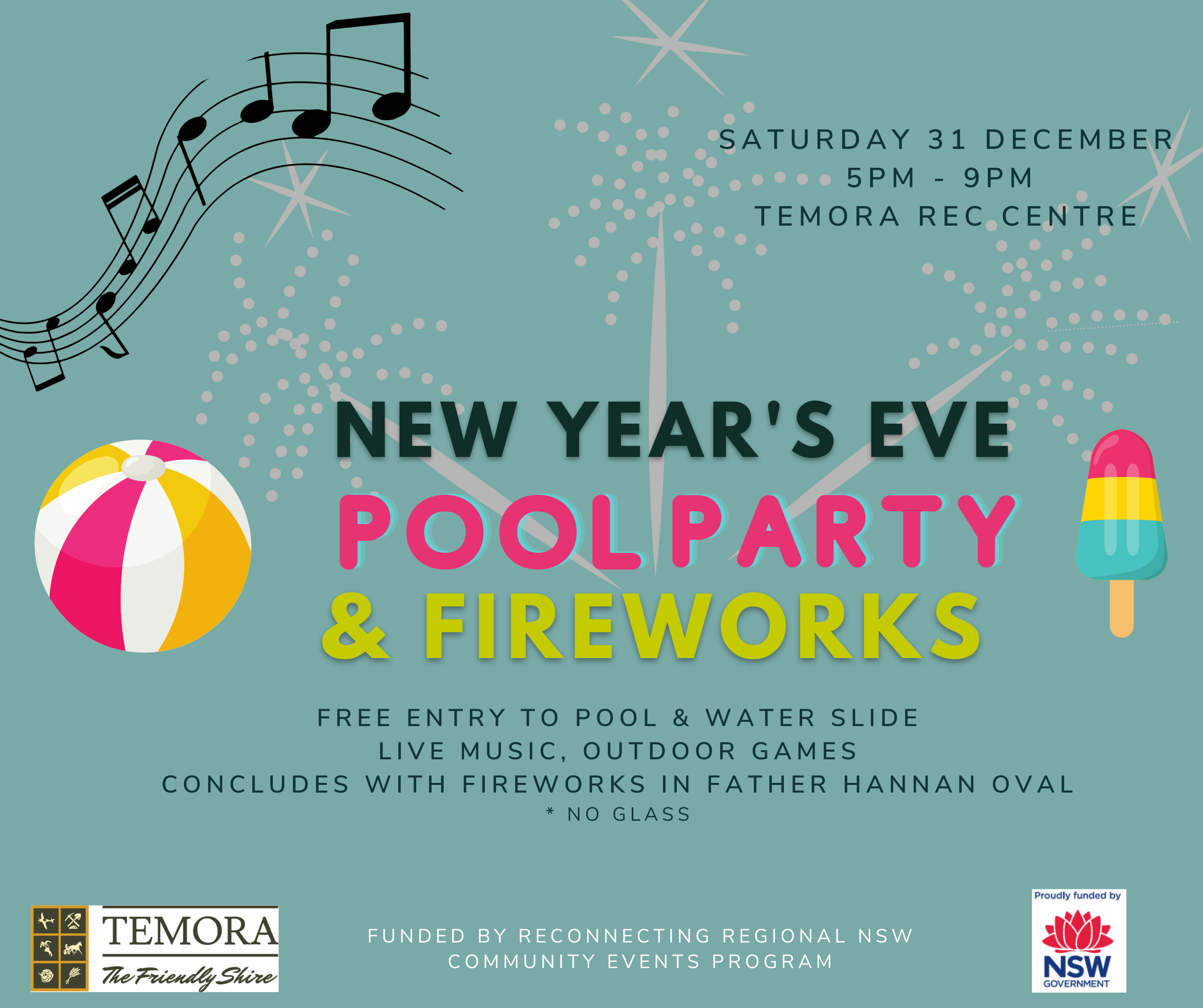 New Year's Eve Pool Party — Visit Temora