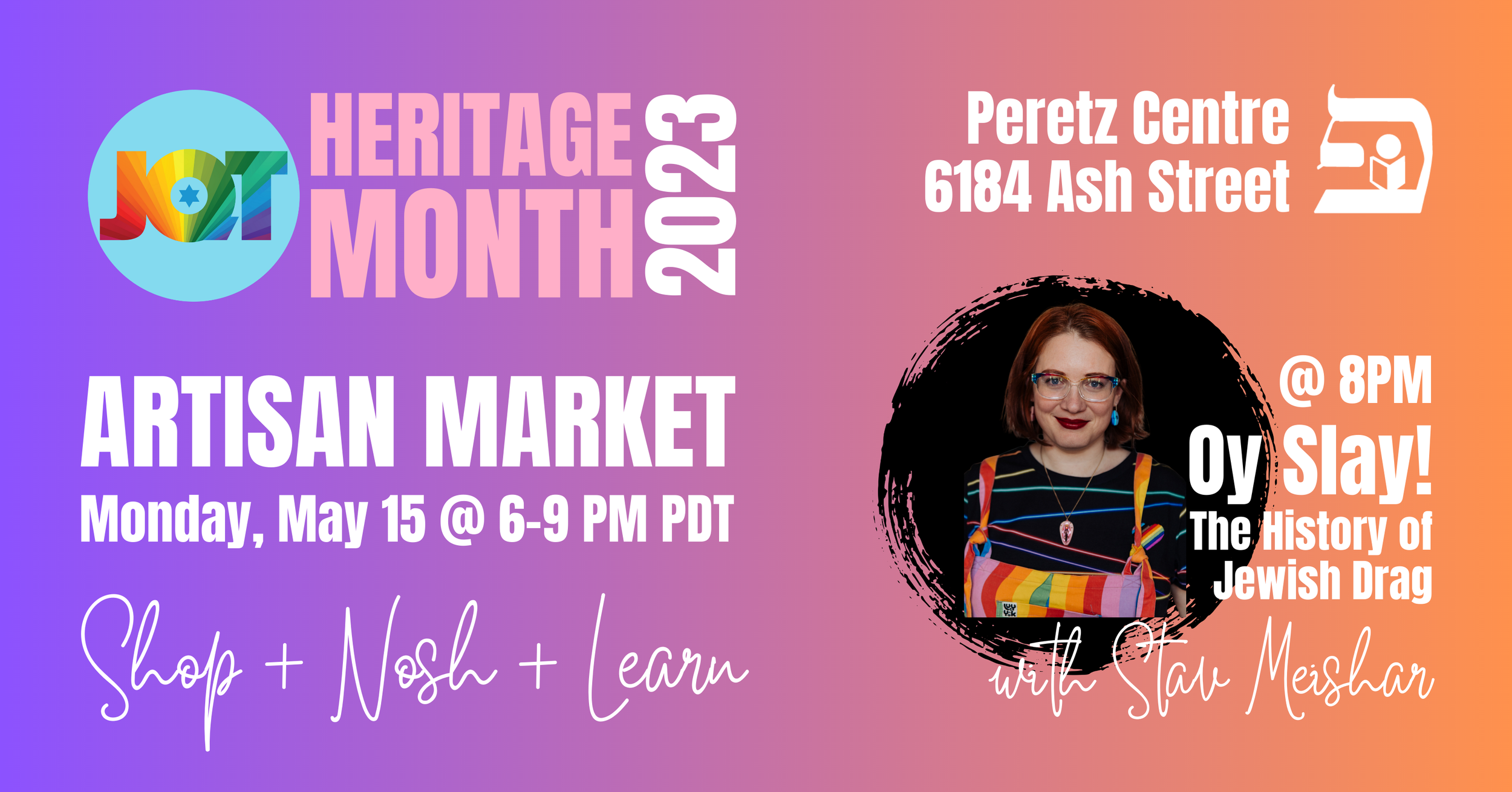 JQT Heritage Month 2023 - Artisan Market featuring Oy Slay! with Stav ...