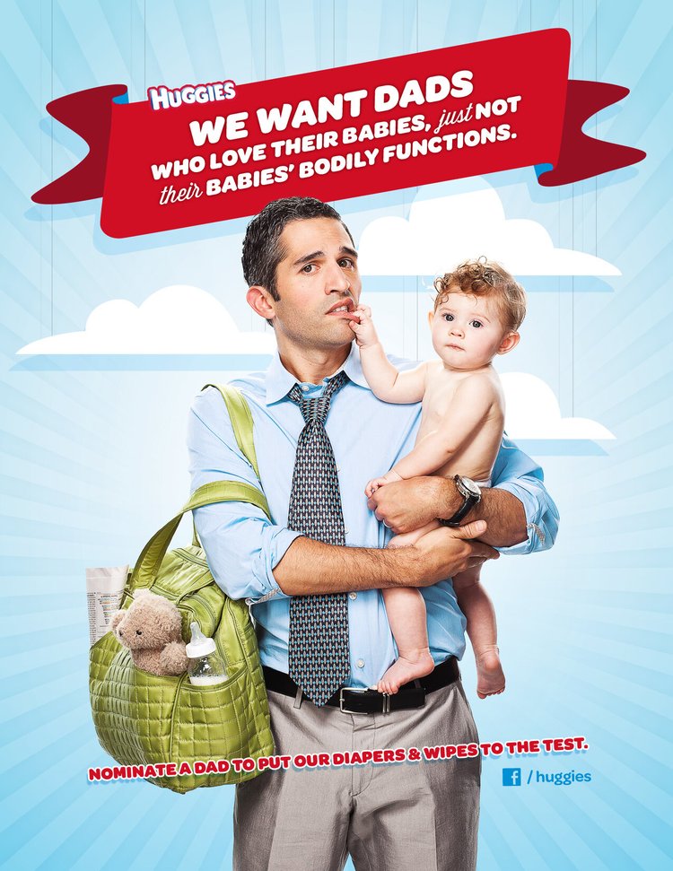 Huggies / Dad Test — Vince Soliven / CD, AD, ETC