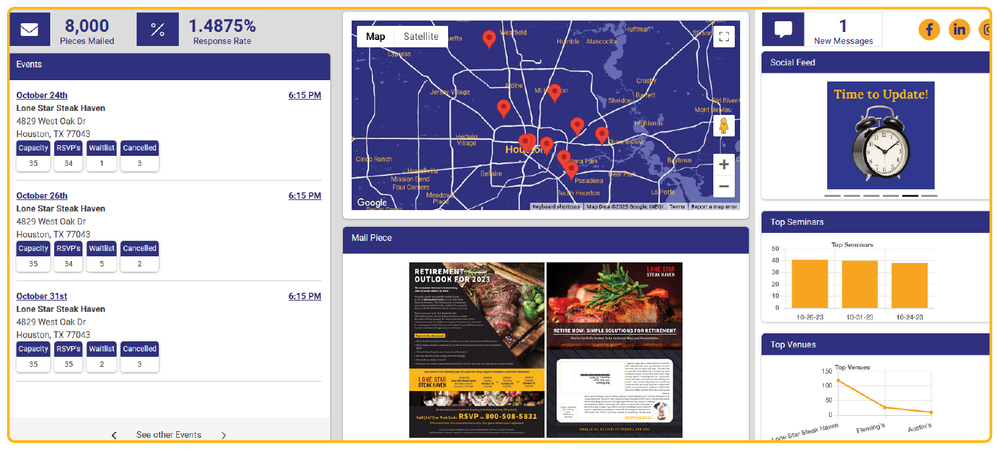 Edge Reservation Platform — Financial Seminar Services