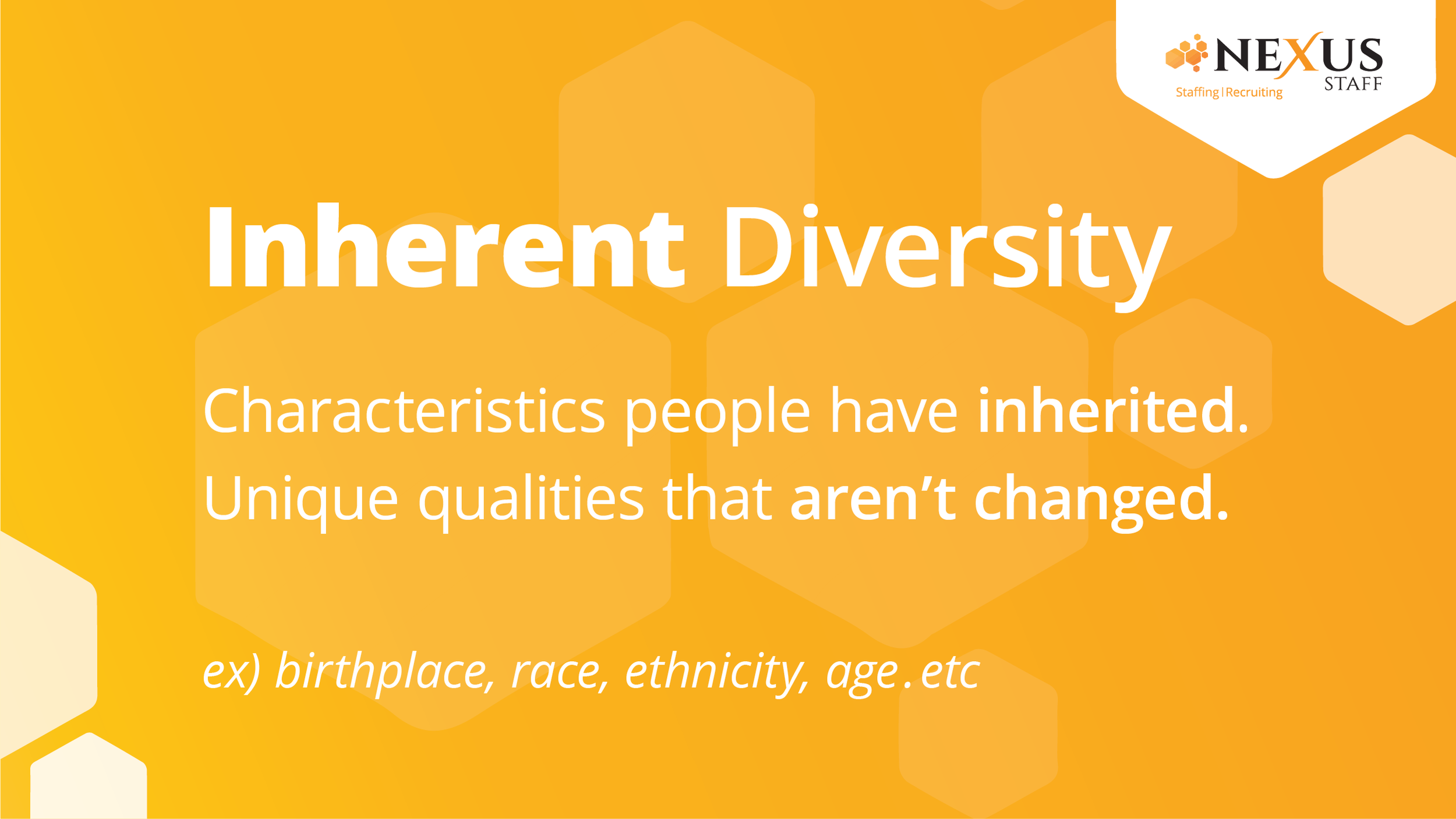 Inherent And Acquired Diversity In The Workplace – What’s The ...