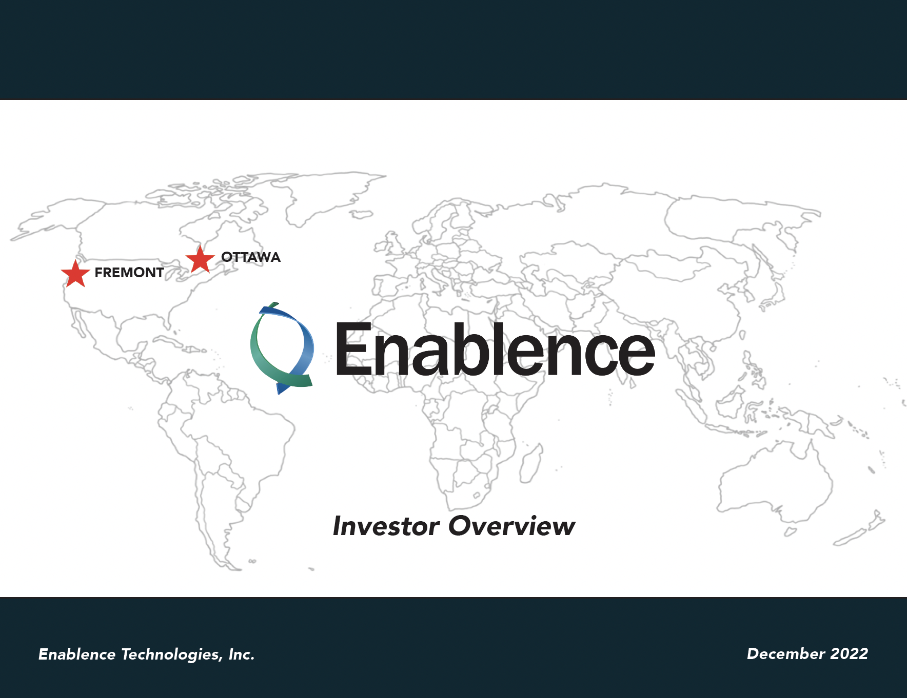 Investors — Enablence