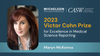 Maryn McKenna Awarded 2023 Victor Cohn Prize