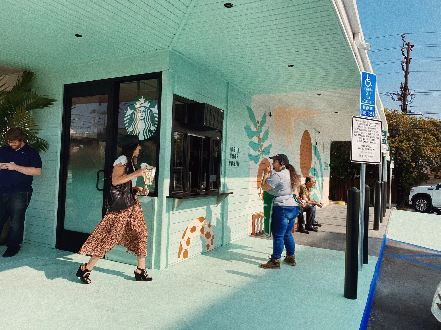 Starbucks Mural — SAWAI