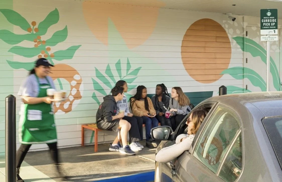Starbucks Mural — SAWAI