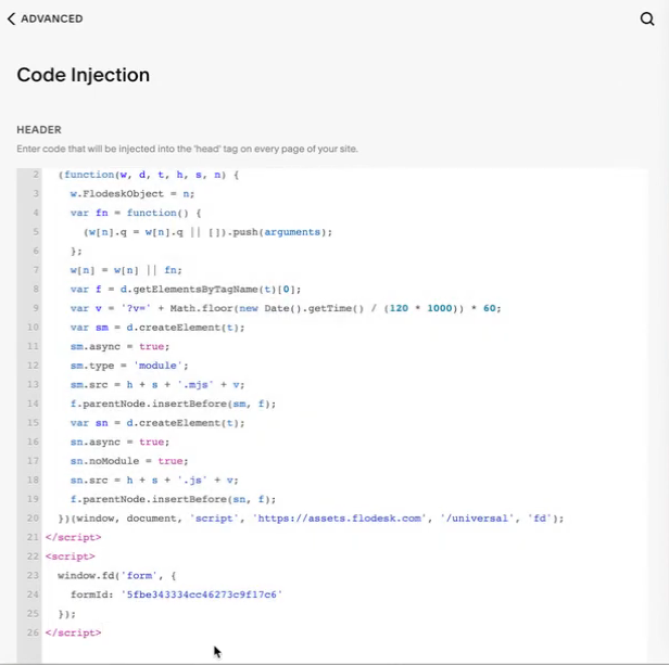 How to Connect Flodesk to Squarespace: Adding a pop up Opt in form — Senna Studio.