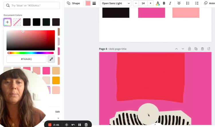 How To Select Colours Using the Canva Colour Picker — Senna Studio.