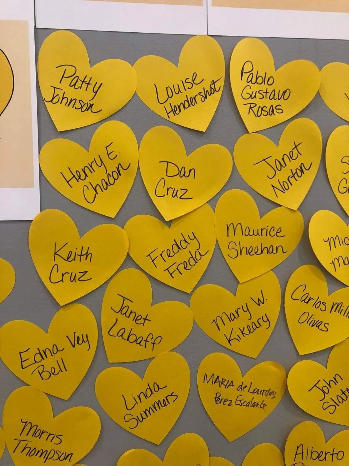 Yellow Heart Memorial