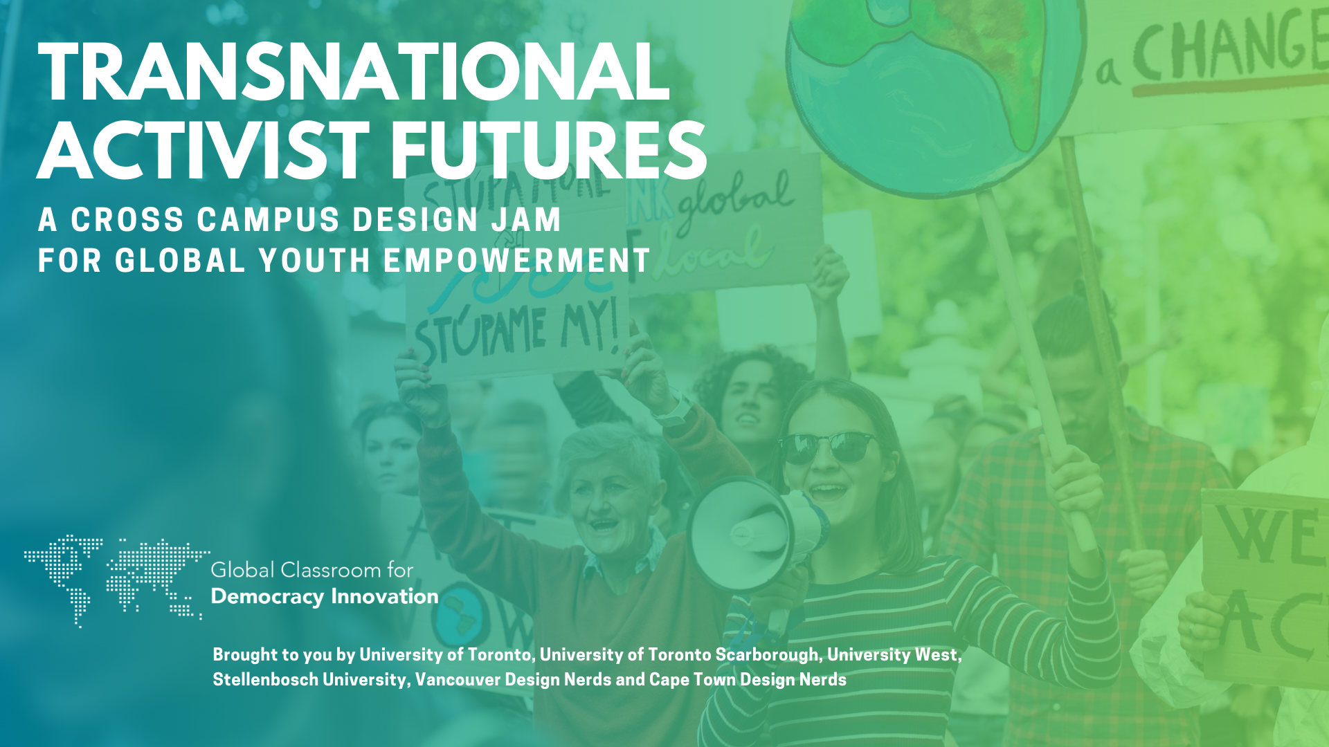 Transnational Activist Futures: A Design Jam for Global Youth ...