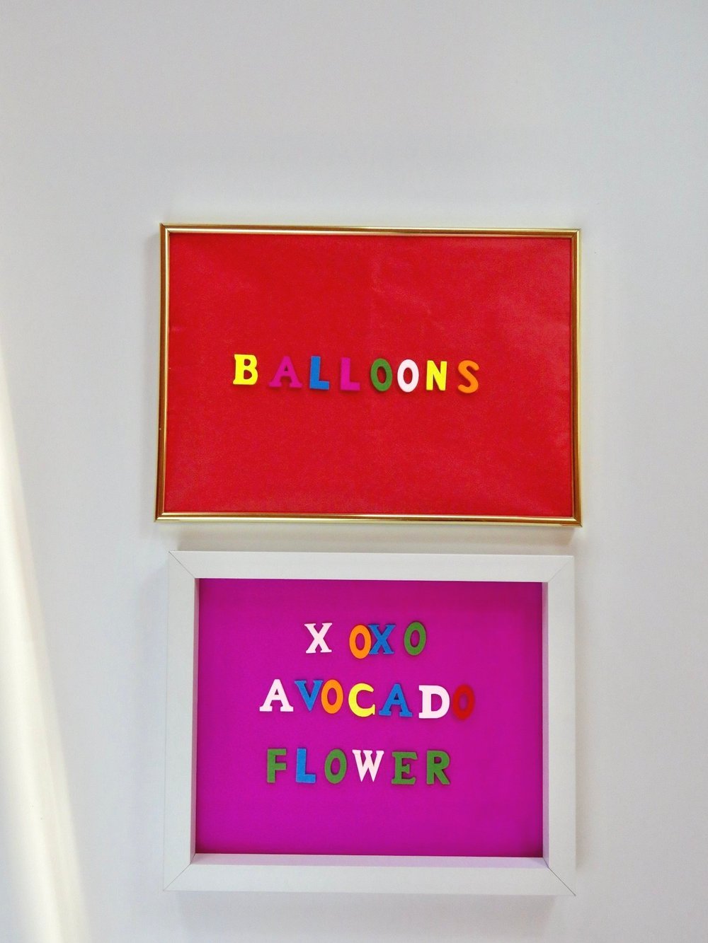 TYPOGRAPHY WALL DECOR WORD PUZZLE DIY-spice it up with dori