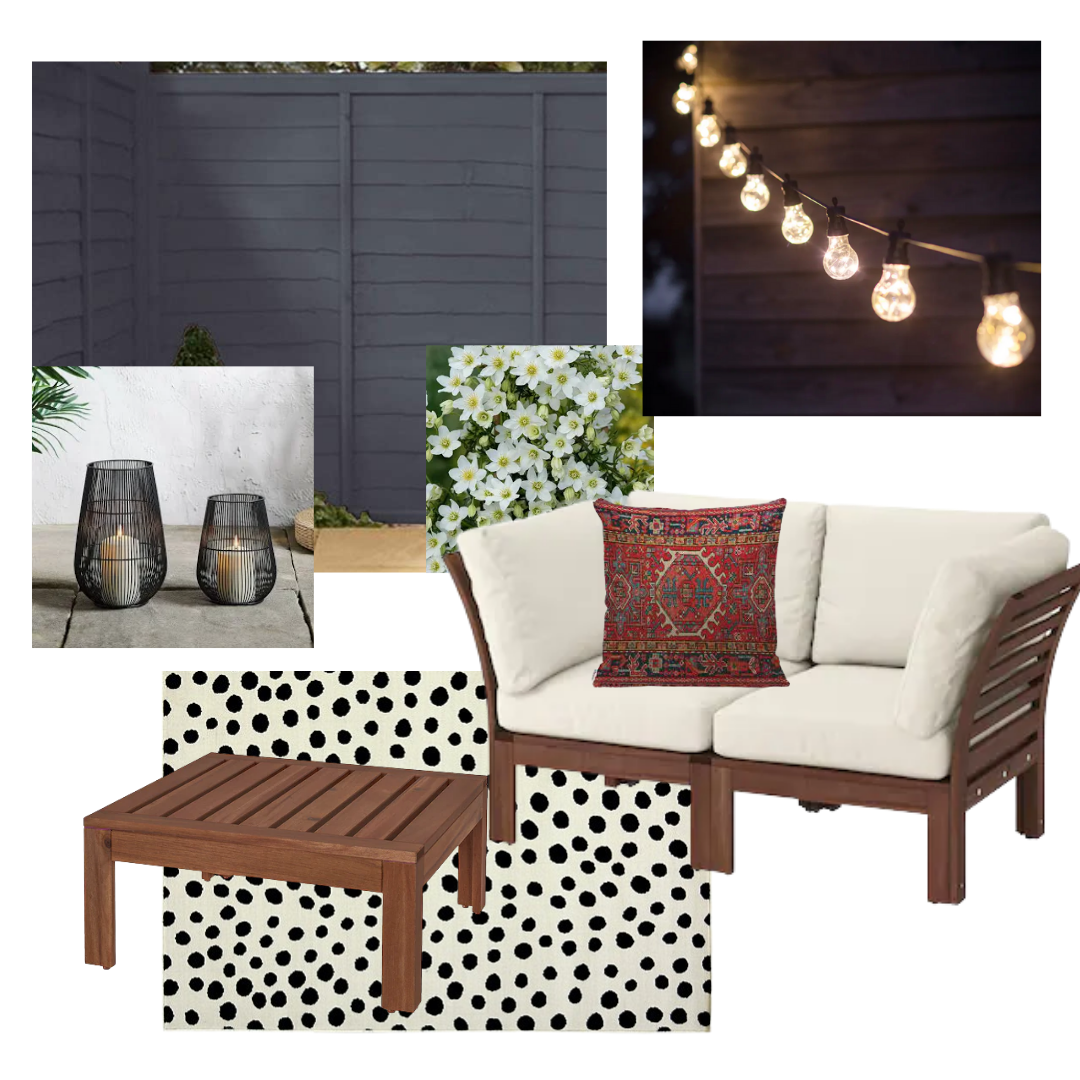 Decorating in the garden | Kate Wiltshire Design
