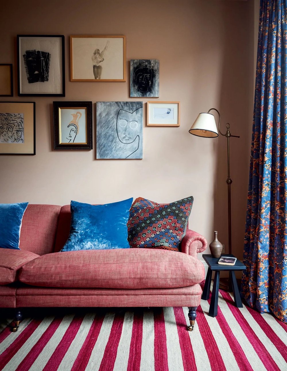 How to decorate with pink | Kate Wiltshire Design