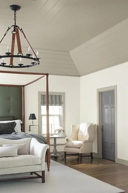 Ceiling paint inspiration: colour for the 5th wall | Kate Wiltshire Design