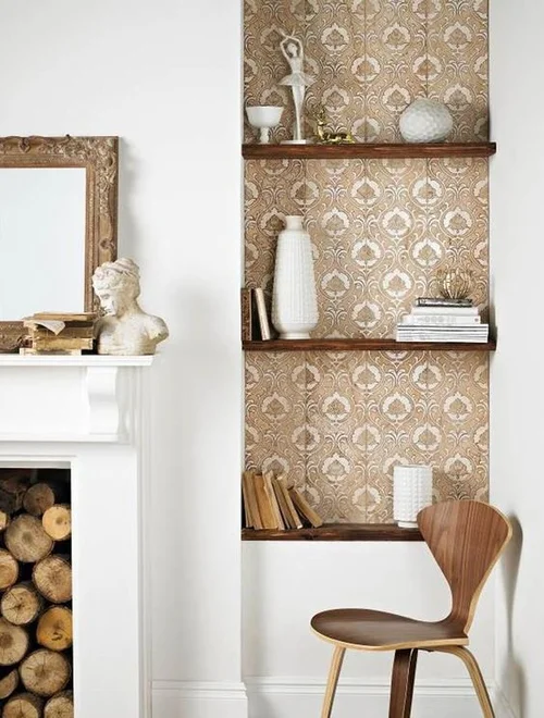Living room wallpaper inspiration | Kate Wiltshire Design