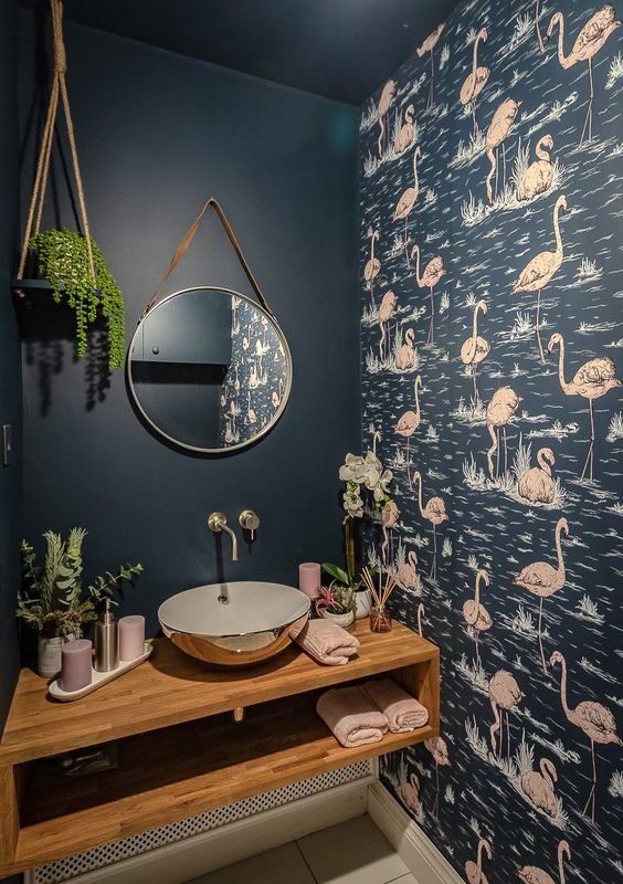 Ideas for decorating the downstairs loo | Kate Wiltshire Design