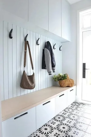 10 hallway storage ideas to keep your entryway tidy | Kate Wiltshire Design