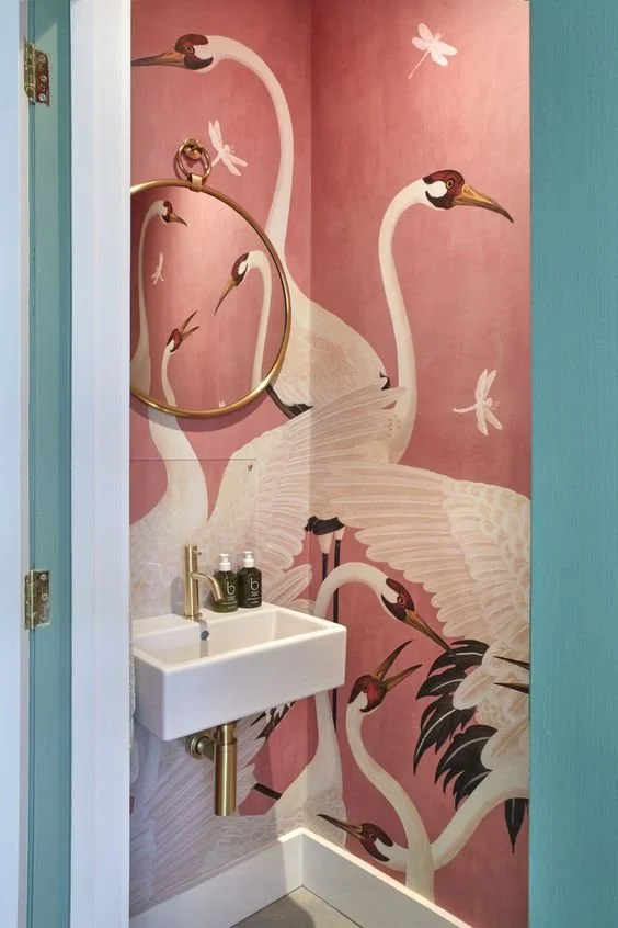 Ideas for decorating the downstairs loo | Kate Wiltshire Design