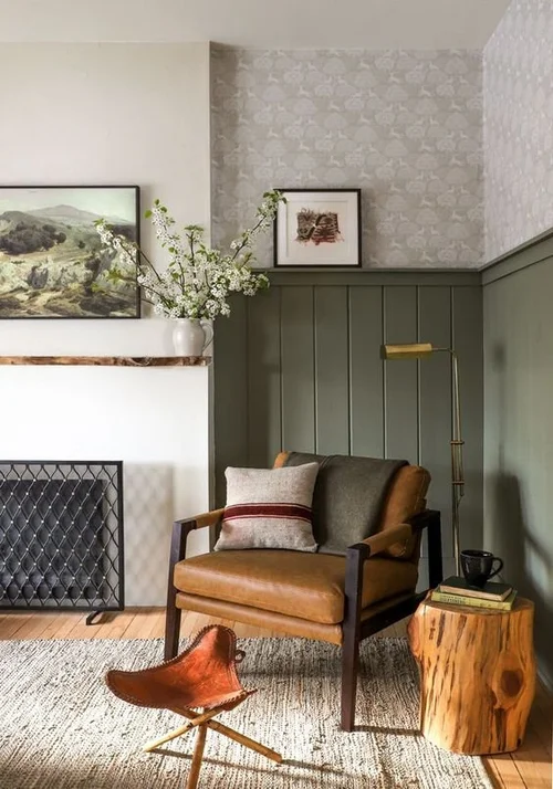Living room wallpaper inspiration | Kate Wiltshire Design