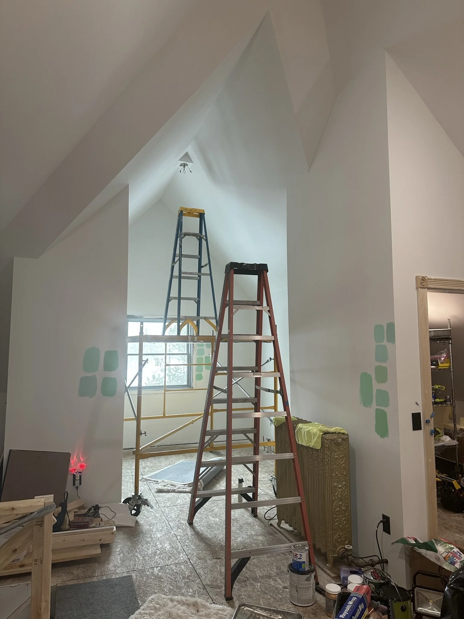 Mixed Media Collage Ceiling — The Beige Blues