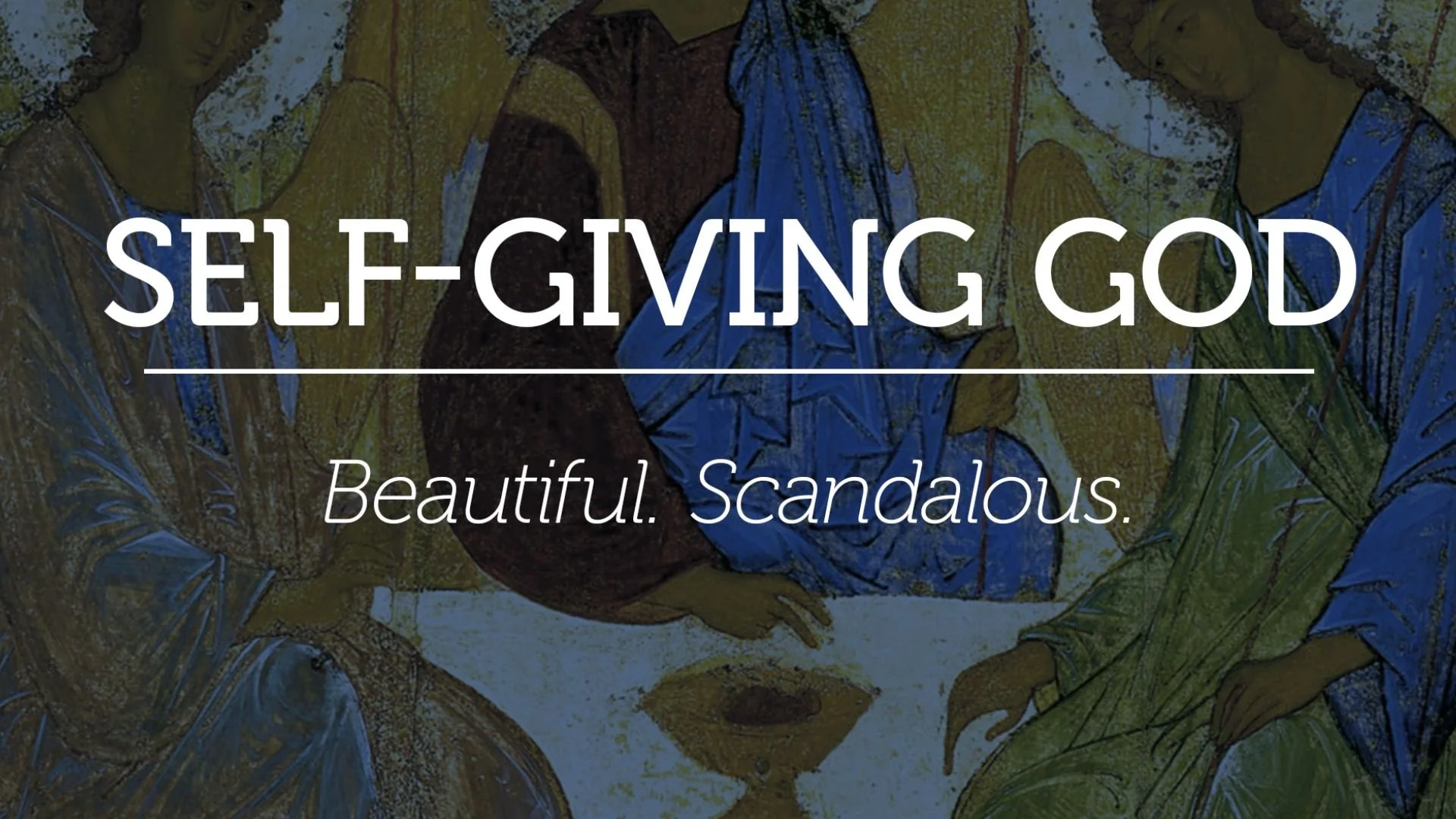 "Self-Giving God" — Nova Church | a new church in central Denver ...