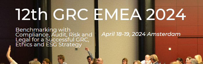 12th GRC EMEA 2024 April 18-19, 2024 Amsterdam — Thought Leader Global