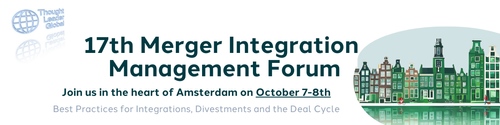 17th Merger Integration Management Forum, Oct 7-8, 2025 Amsterdam ...