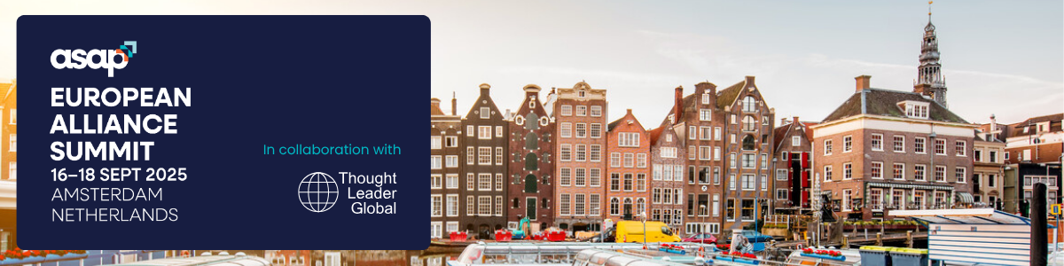 Registration for "ASAP European Alliance Summit 2025" ASAP Members ...