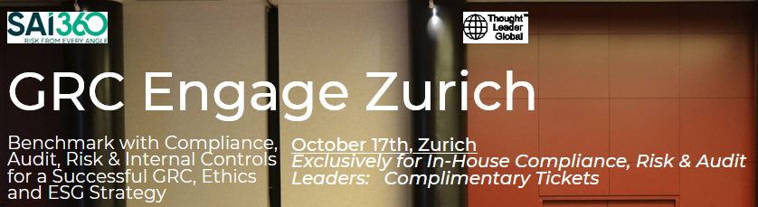 Bios for GRC Engage Zurich — Thought Leader Global