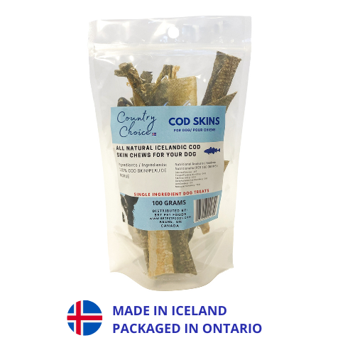 Icelandic Cod Skins — BRT Pet Foods
