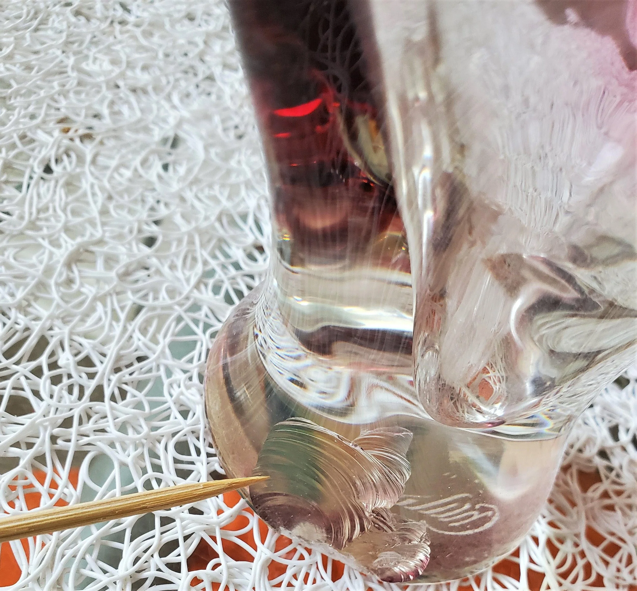 Art Glass Damage and Flaws — Chalet Art Glass