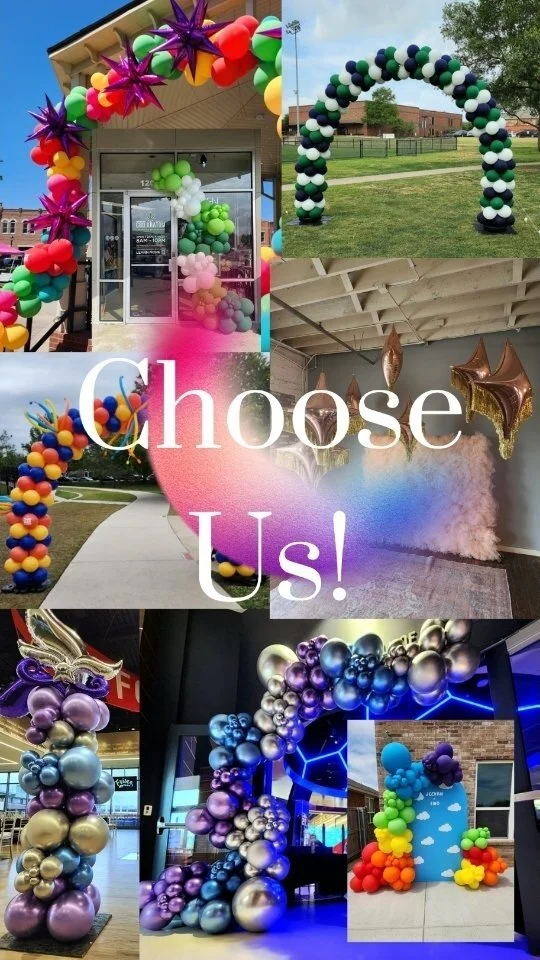 Dallas Fort Worth's Balloon Arches & Balloon Decorations