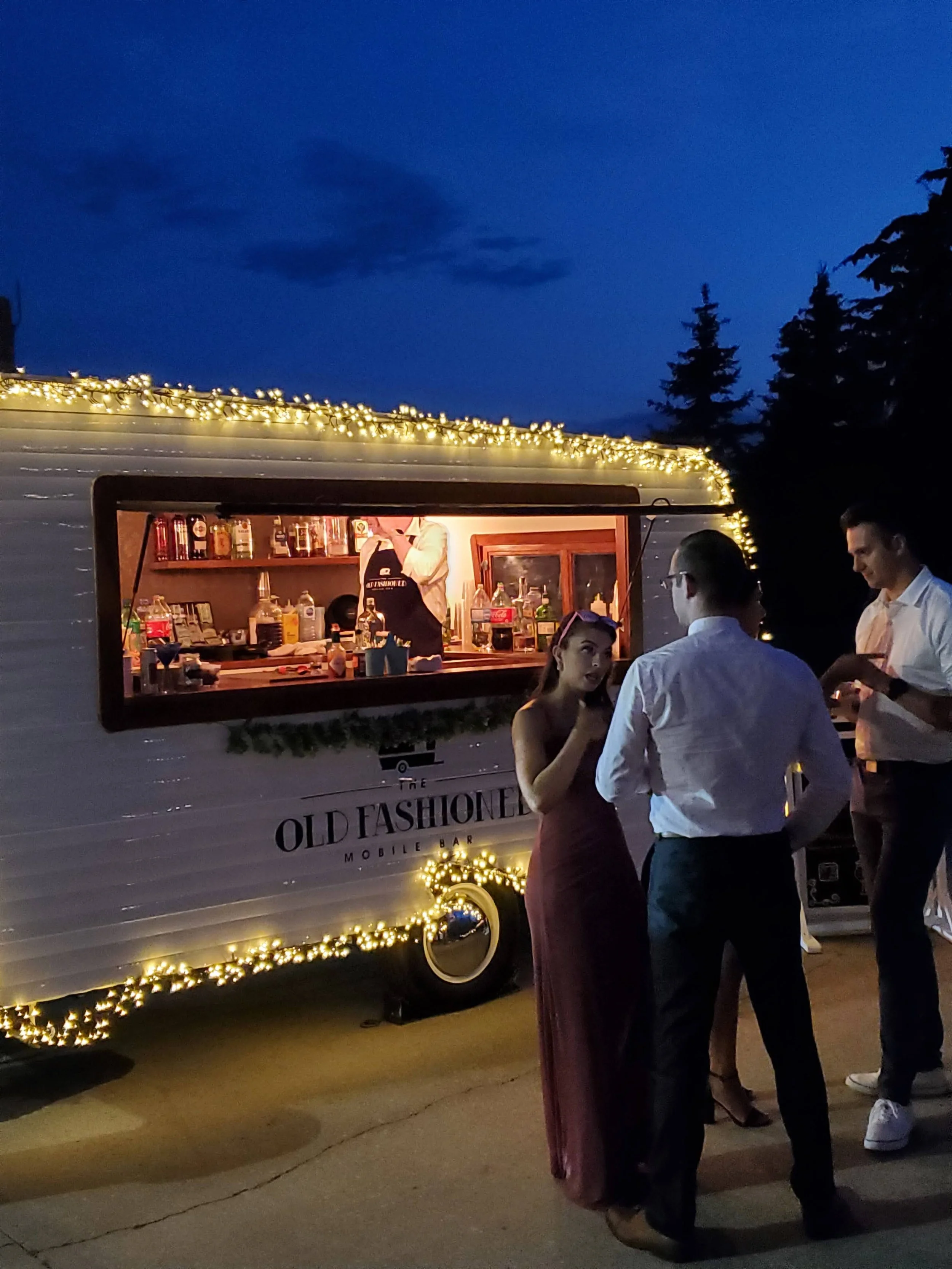 Old Fashioned Mobile Bar